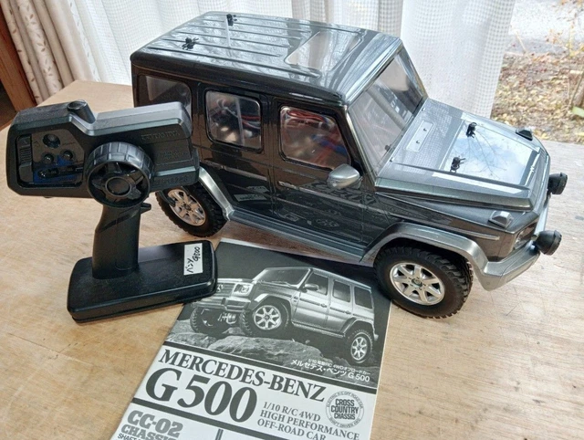 TAMIYA CC-02 1/10 RC 4x4 Crawler Mercedes-Benz G500 RC Radio Control ...