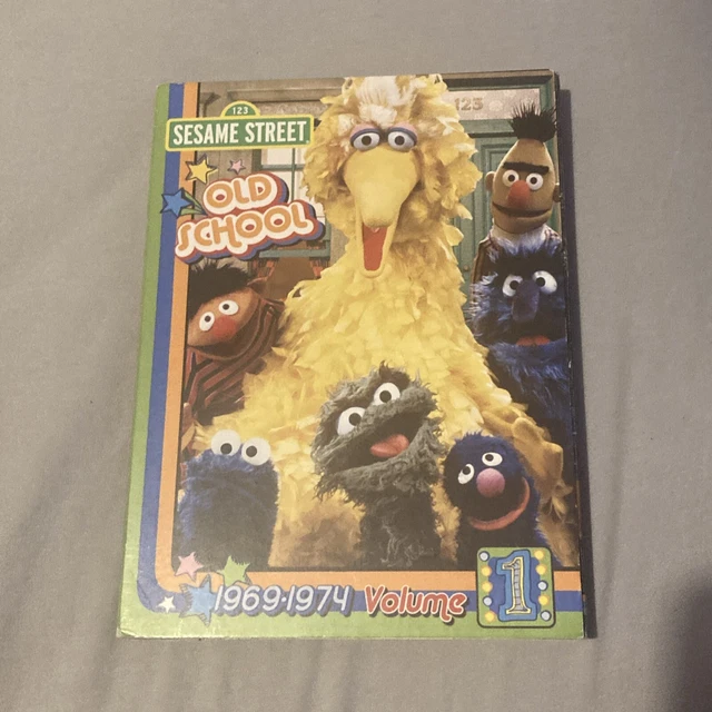 SESAME STREET OLD School Vol. 1 1969-1974 3 DVD Box Set £10.00 - PicClick UK