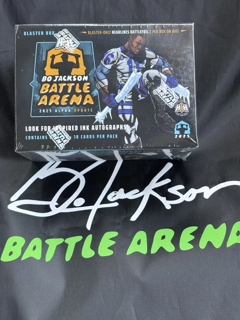 2025 BO JACKSON Battle Arena Alpha Update Factory Sealed Blaster Box ...
