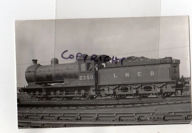 RAIL PHOTO LNER NER 060 2350 Doncaster shed Yorkshire GNR £2.69 ...