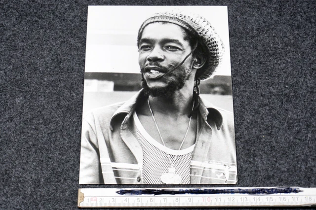 PETER TOSH ORIG.VINTAGE photo press kit folder Pressefoto Reggae 70s ...