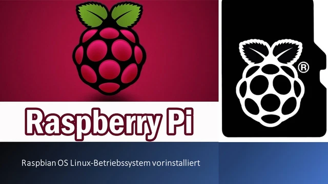 32 GB MICRO SD Karte vorinstalliert mit Raspberry Pi OS Raspbian (64 ...