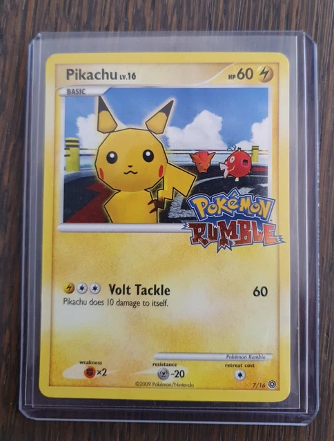 CARTE POKÉMON TRES rare Pikachu Rumble 7/16 EUR 100,00 - PicClick FR