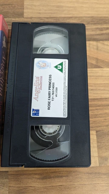 ANGELINA BALLERINA ROSE Fairy Princess, The Cheese Ball Cup Final VHS ...