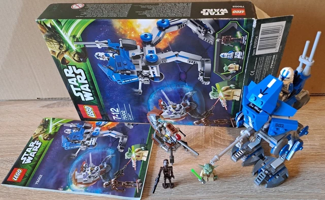 LEGO STAR WARS 75002 AT-RT & Yoda & Legion Clone trooper& Commando ...