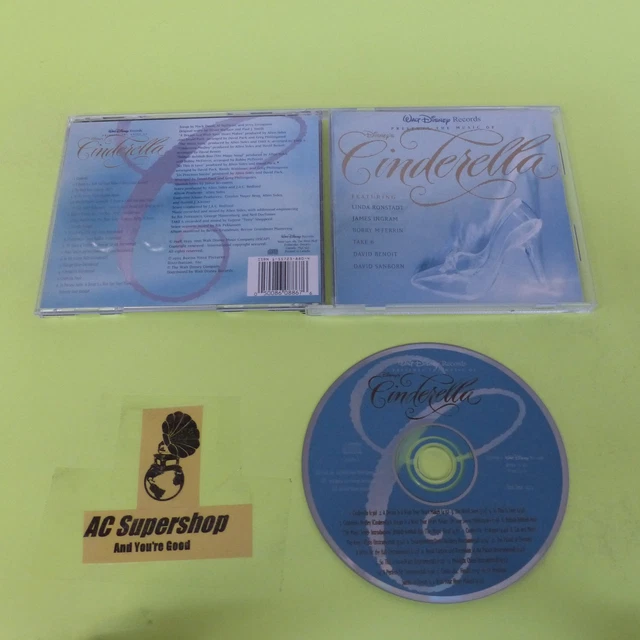 WALT DISNEY CINDERELLA Soundtrack - CD Compact Disc $9.99 - PicClick CA