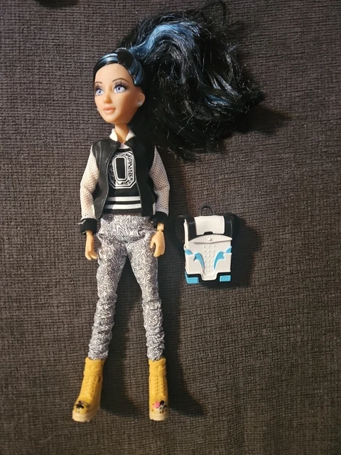 MGA PROJECT MC2 DEVON D'MARCO Doll Rooted Eyelashes Blue Black Hair $30 ...