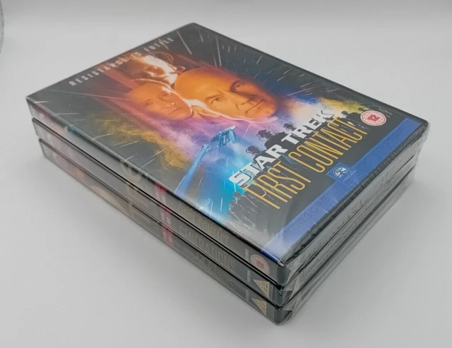 STAR TREK FILM DVD Bundle: Undiscovered Country, Generations, First ...