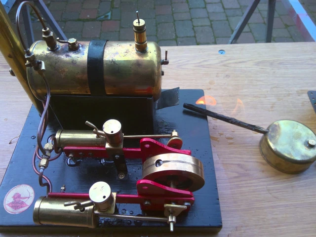 BOWMAN STEAM ENGINE 101 twin cylinder £500.00 - PicClick UK