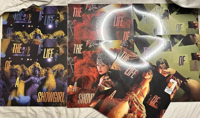 TAYLOR SWIFT THE life of a showgirl Vinyl Bundle Set - All 7 Exklusive ...