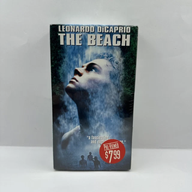 THE BEACH (VHS, 2000) Leonardo DiCaprio Rare Adventure Blockbuster Sealed £14.31 - PicClick UK