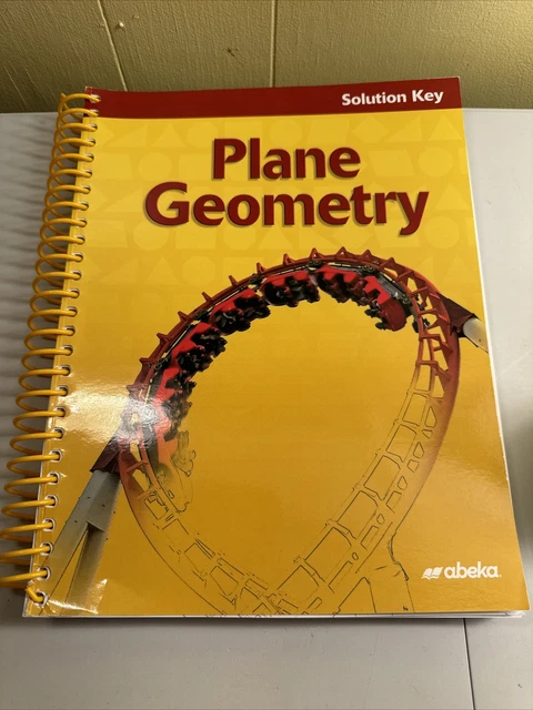 ABEKA PLANE GEOMETRY (2nd ed) (solution key) $25.99 - PicClick
