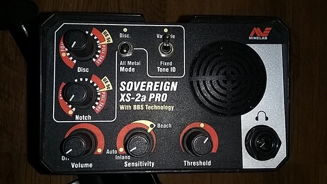 MINELAB SOVEREIGN XS-2A Pro with ID meter £225.00 - PicClick UK