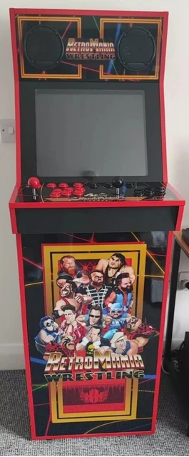 IIRCADE RETROMANIA ARCADE Machine,GRS Deck,Glass,Mystery Encoder ...