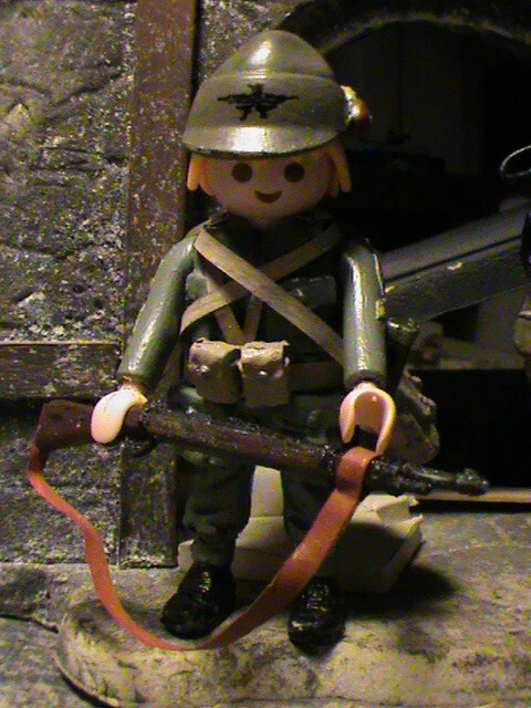 CUSTOM SUBOFFICIEL ITALIEN 4Th Rg.Alpino (Vallée Du Orco-1940) Ref-0005 ...