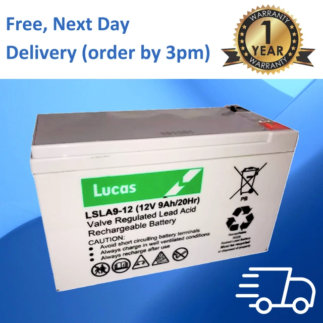 MOUNTFIELD LAWN TRACTOR Battery 725V R25M R25V - 12v 9Ah (uprated ...