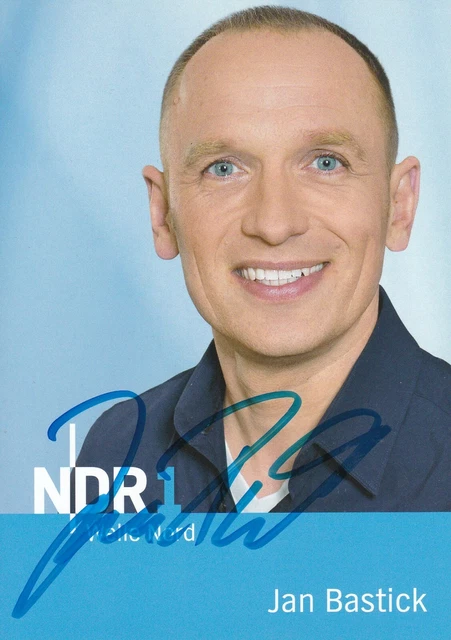 NDR1 *WELLE NORD* Autogrammkarte #3 von JAN BASTICK EUR 1,00 - PicClick DE