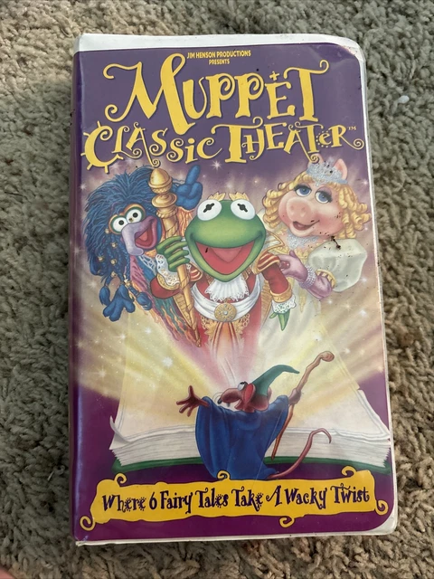 MUPPET CLASSIC THEATER VHS Tape Clamshell Case 1994 Jim Henson Disney £ ...