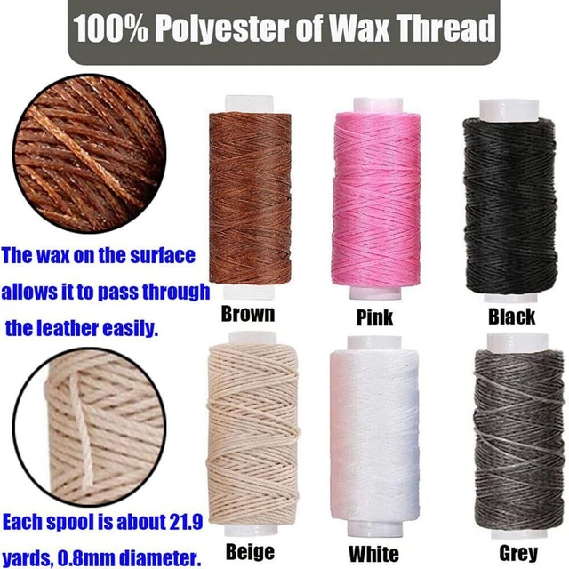 PORTABLE HAND SEWING Awl Kit Repair Lock Stitch Set Speedy Stitcher ...