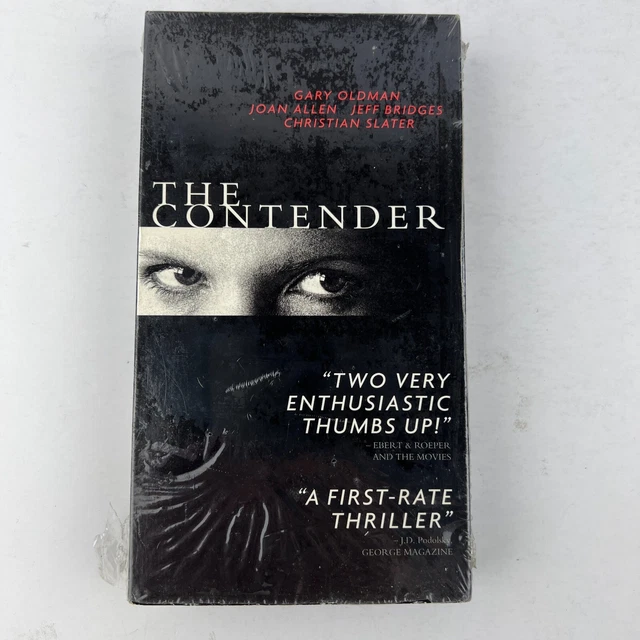 THE CONTENDER VHS Video Tape Gary Oldman Jeff Bridges Christian Slater ...