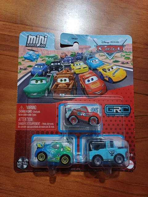 Disney Pixar Cars Mini Racers Grc Lightning Mcqueen Carla Veloso Mater