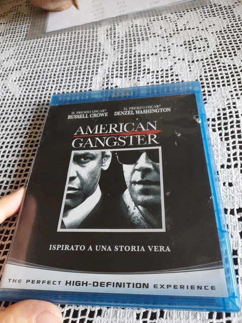 AMERICAN GANGSTER BLU RAY Ridley Scott Denzel Washington Russell Crowe ...