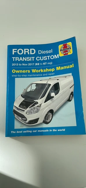 FORD TRANSIT CUSTOM haynes manual 2013-2017 £15.00 - PicClick UK