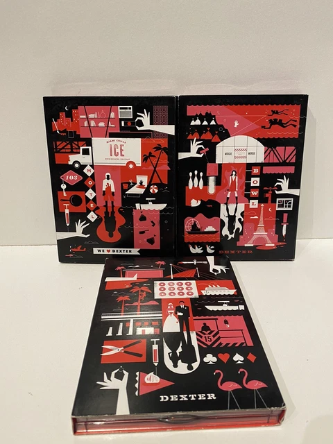 DEXTER COLLECTORS EDITION Box Set Seasons 1-3 Region 4 Free Tracked ...