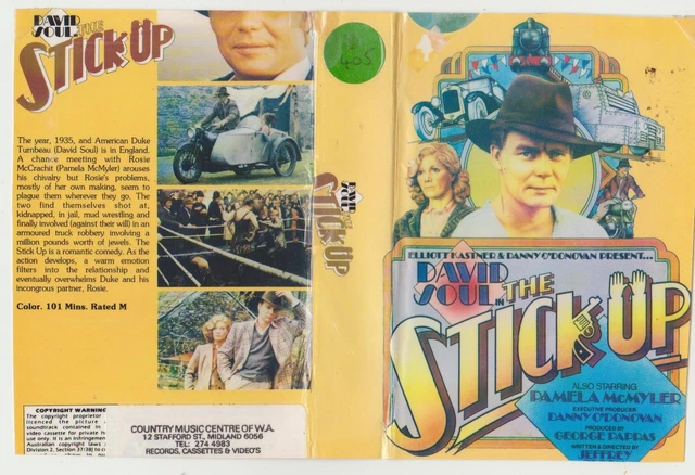 THE STICK UP - 1977 Pre Cert Rare Australian Video Classics BETAMAX ...