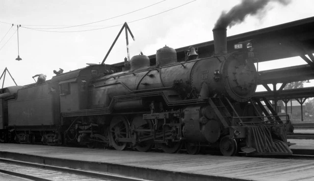SAL SEABOARD AIR Line Railroad Locomotive Engine No 847 Old Train Photo ...