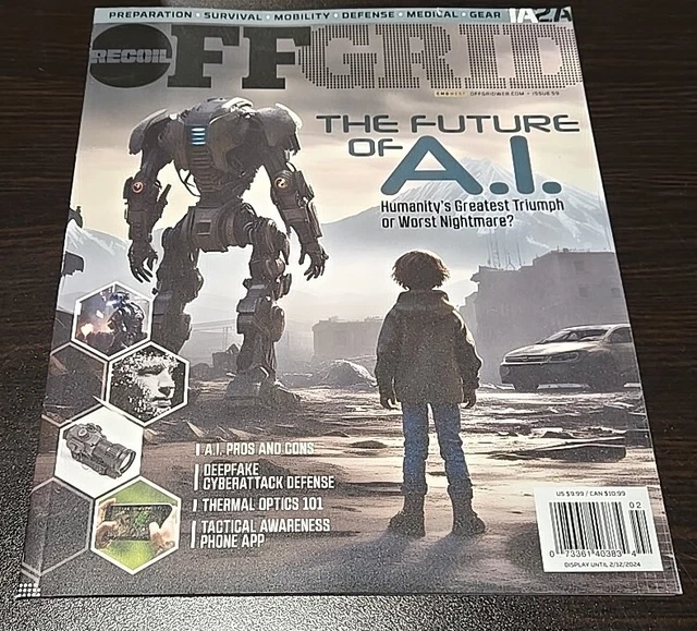 RECOIL OFF GRID Magazine Issue 59 2024 The Future Of A.I. Cyberattack ...
