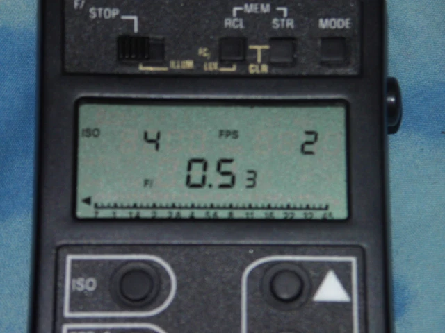 SPECTRA SPECTRACINE PROFESSIONAL IV-A Digital Exposure Meter w/case and ...