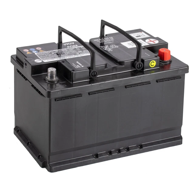 ORIGINAL VW AUTOBATTERIE Batterie Starterbatterie 12V 75Ah 420/800A ...