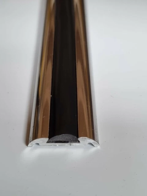 ALUMINIUM HERZIM RUB Rail with Insert Caravan Horsebox Devon Edge 1 ...