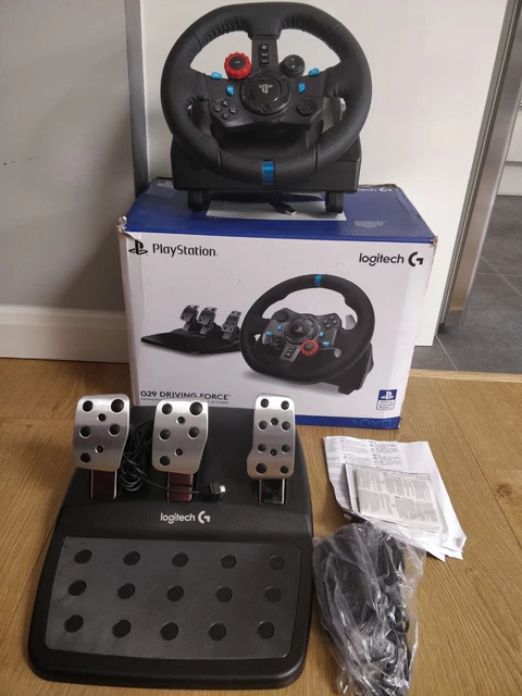 LOGITECH G29 DRIVING Force Racing Steering Wheel & Pedals for PS3/4/5 ...