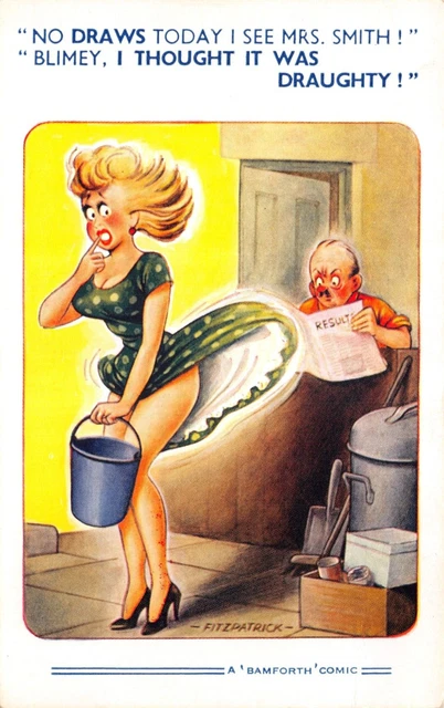 BAMFORTH COMIC POSTCARD No 2146 Fitzpatrick Nickers Very Good £2.50 ...