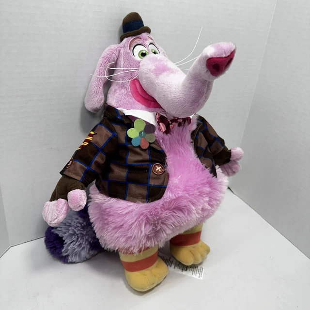 DISNEY STORE PIXAR Inside Out Elephant Bing Bong 16" Plush Stuff Toy £ ...