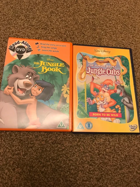 WALT DISNEY JUNGLE book read along dvd/ jungle cubs dvd £0.99 - PicClick UK