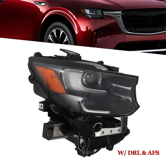 FOR 2024-2025 MAZDA CX-90 LED Adaptive Headlight lamp W/ DRL AFS Right ...