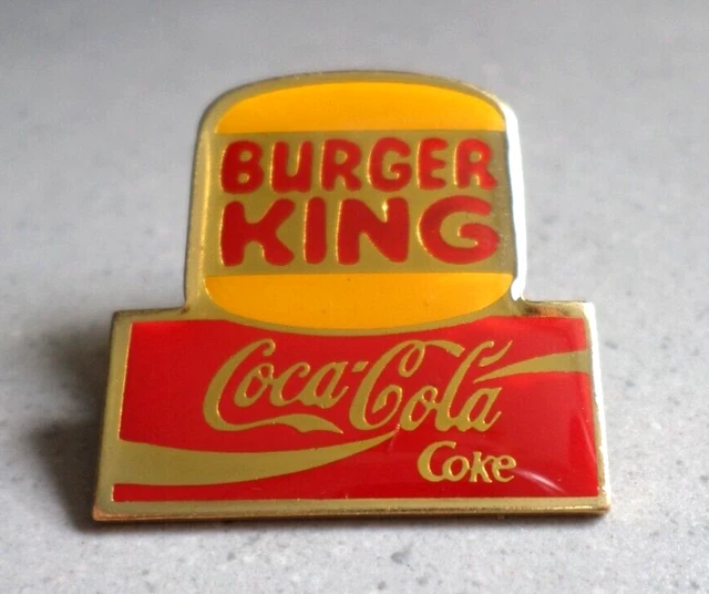 PIN'S BURGER KING / FAST FOOD / HAMBURGER COCA-COLA LIGHT COKE FANTA ...