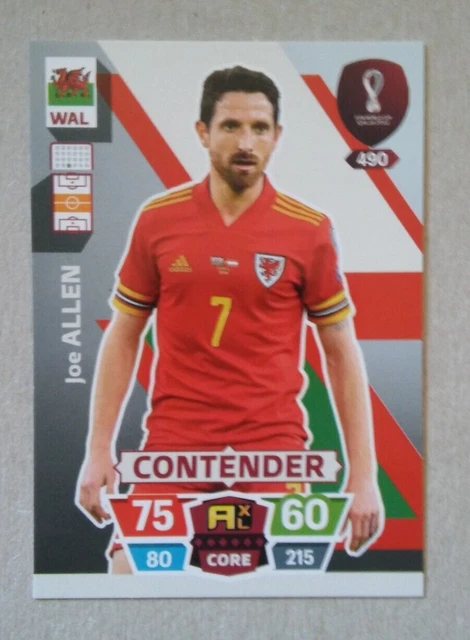PANINI WORLD CUP Qatar 2022 card Joe Allen of Wales £0.90 - PicClick UK
