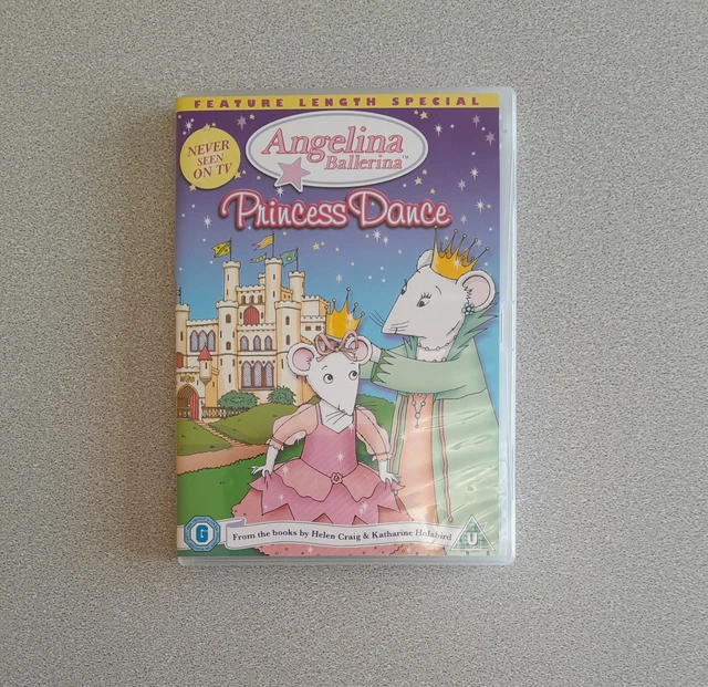 ANGELINA BALLERINA: PRINCESS Dance DVD £4.00 - PicClick UK