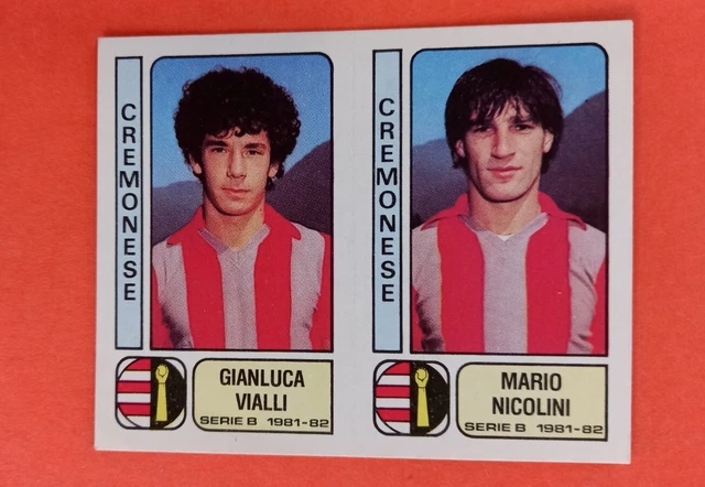 FIGURINA VIALLI ROOKIE Cremonese N. 367 Album Calciatori Panini 1981/82 ...