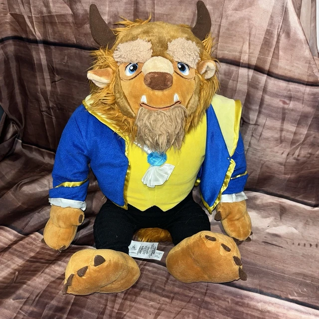 DISNEY STORE LARGE Beast Plush Soft Toy Beauty And The Beast £10.07 ...