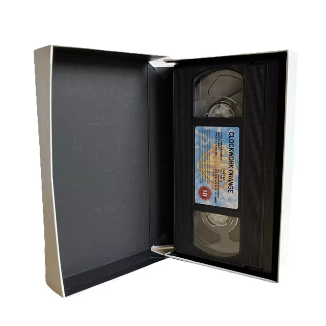 CLOCKWORK ORANGE BOXED Version VHS Tape - Vintage Stanley Kubrick £3.95 ...