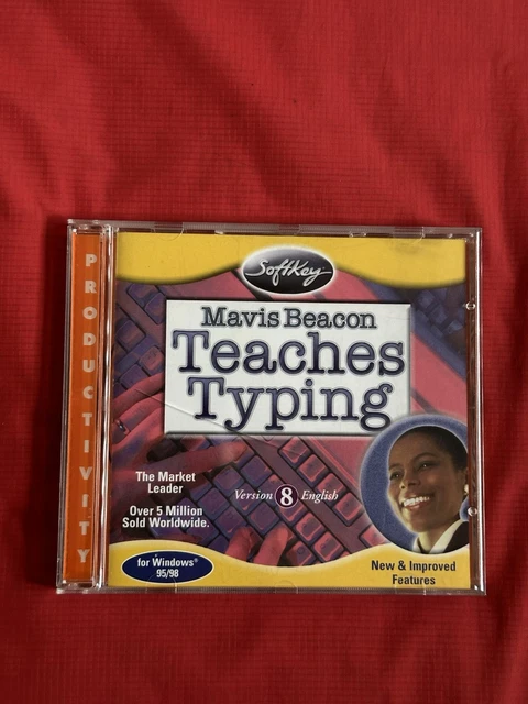 MAVIS BEACON TEACHES Typing Version 8 PC CD-ROM For Windows 95/98 £11. ...