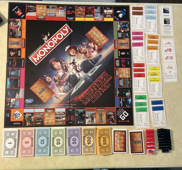 HASBRO MONOPOLY : Netflix Stranger Things Board Game £21.99 - PicClick UK