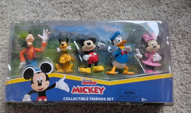 DISNEY JUNIOR MICKEY Mouse Collectable Friends Set Goofy Donald Duck ...
