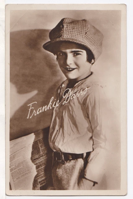 FRANKIE DARRO AMERICAN Film Star Actor Postcard #e71 EUR 1,74 - PicClick IT