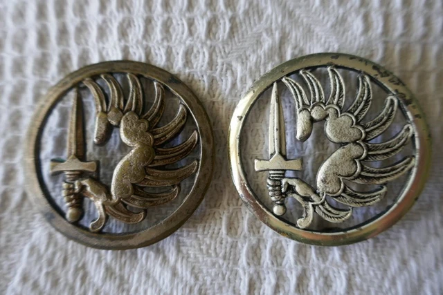 BERET BADGE LEGION paratrooper 1° REP Indochina 1950 Romainville £38.66 ...